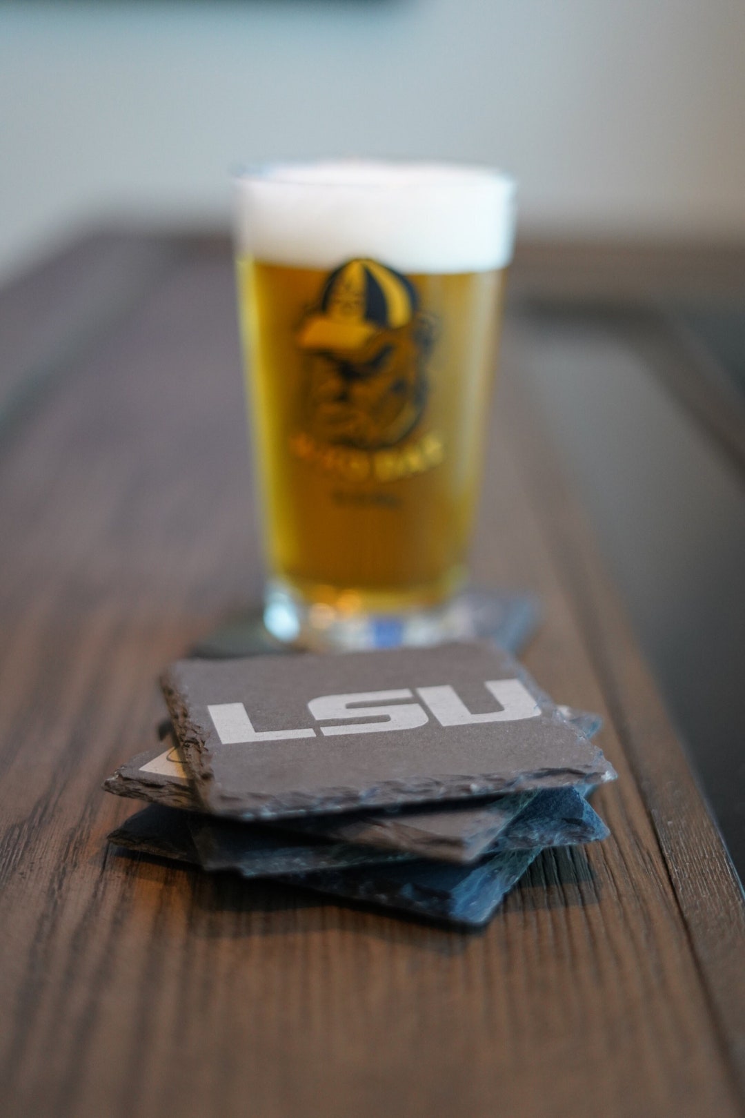 LSU Slate Coaster Set (pack of 5) - Etsy