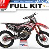 Honda CRF 450 250 2021 2022 2023 White / Chrome / Holographic Super ...