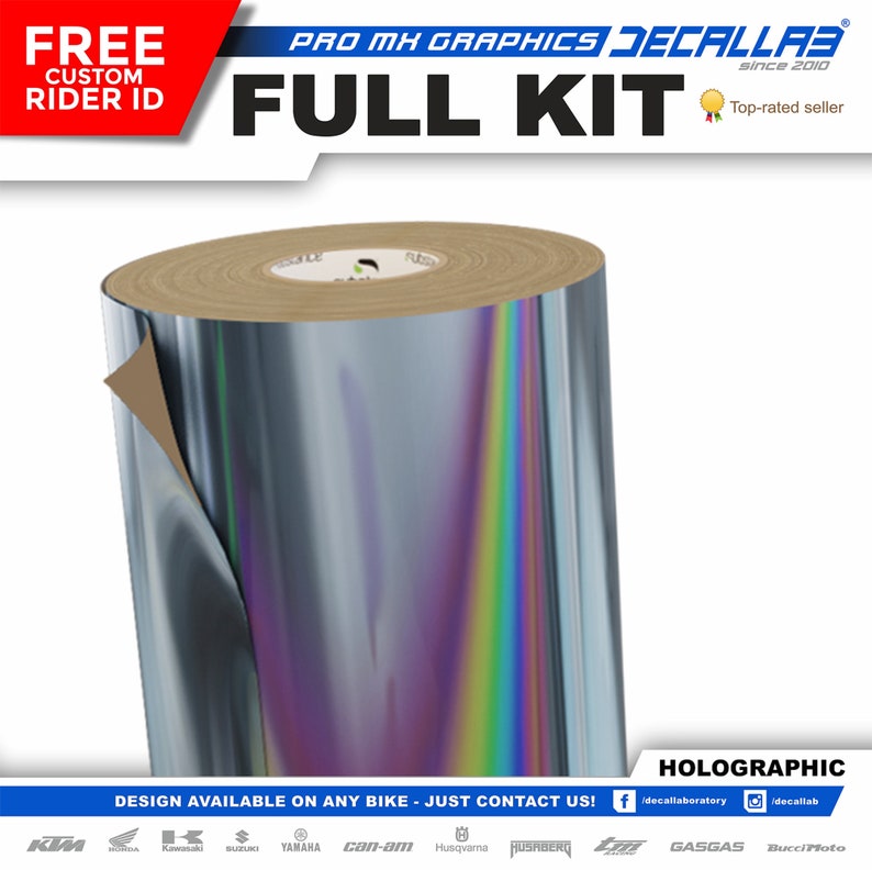 Honda CRF 250 450 2021 2022 MX Graphics Decals Stickers Decallab White ...