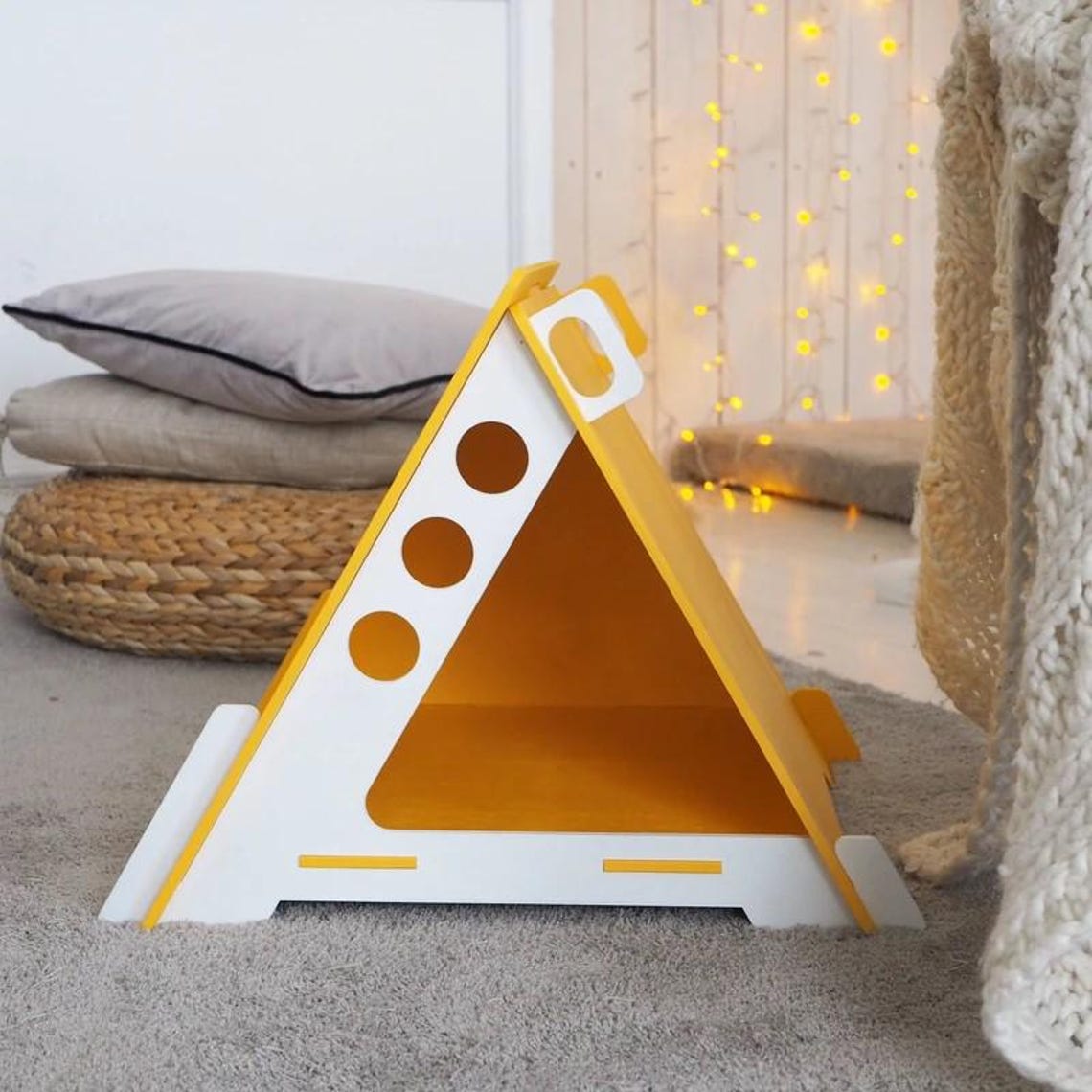 Modern Pet House CNC Files – Instant Download | DIY Wooden Pet House ...