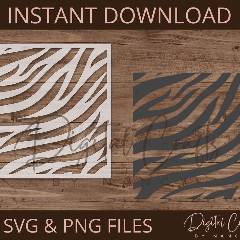 Zebra Print Wildlife Art - Etsy