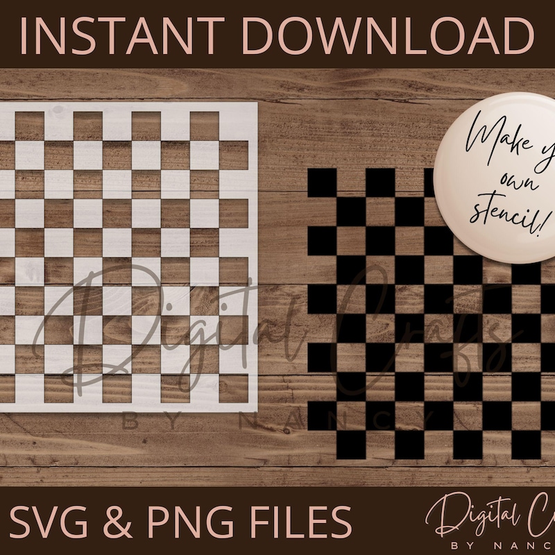 Checkerboard Pattern - Etsy