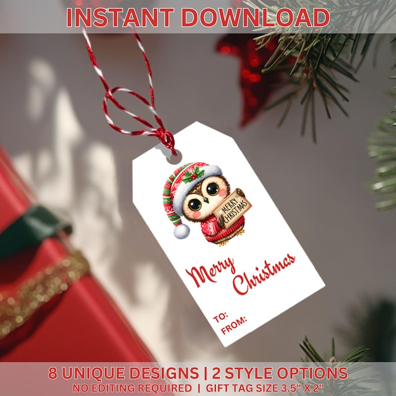 Christmas Gift Tags - 60+ Gift Ideas for 2025