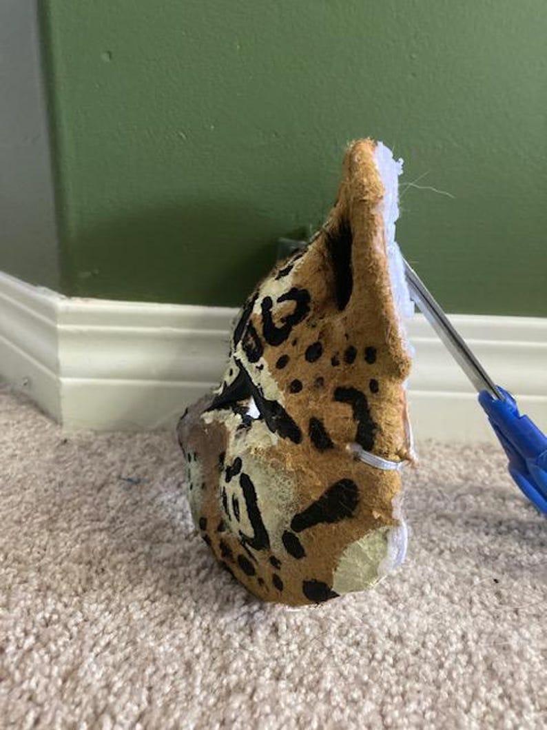 Therian Leopard Mask for Children - Etsy