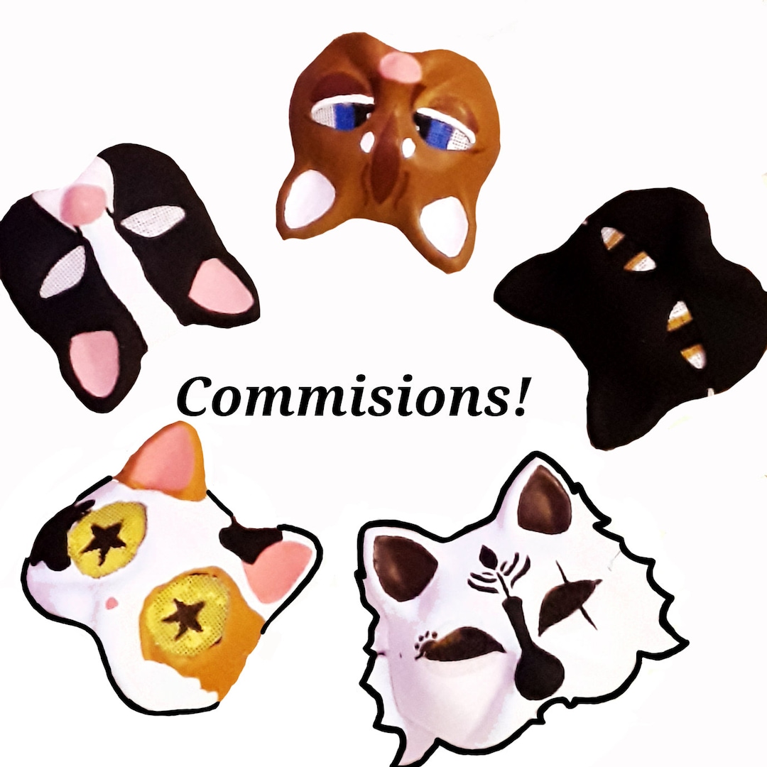 Therian Mask Commissions ONE SLOT OPEN - Etsy