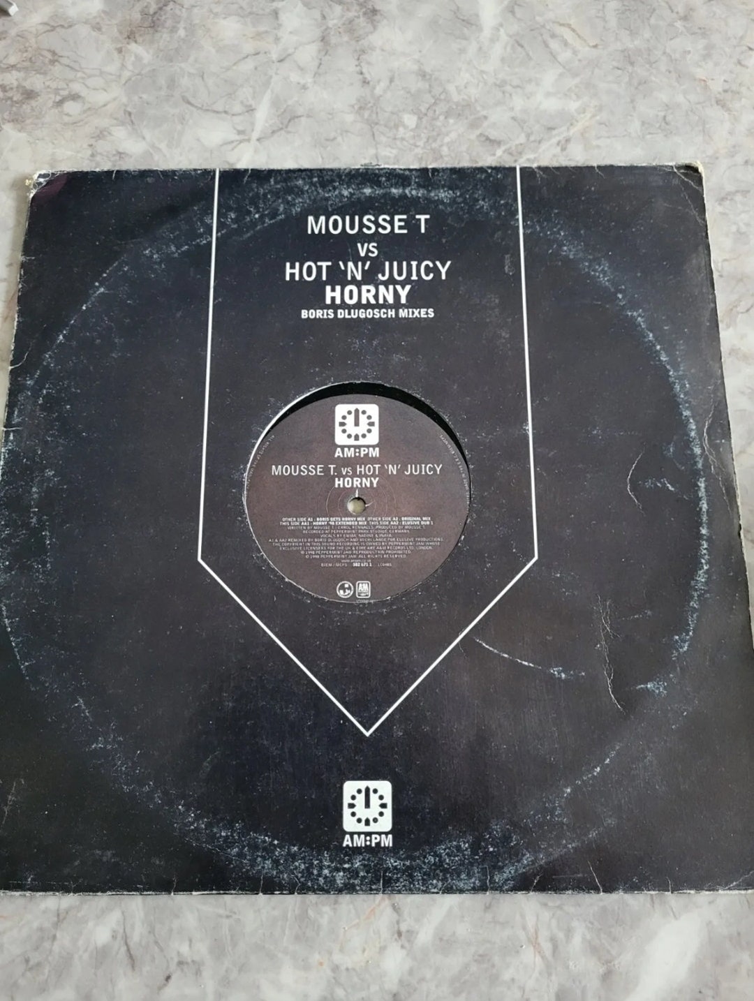 Mousse T Vs Hot N Juicy 12 Vinyl Used Vinyl Record Used - Etsy