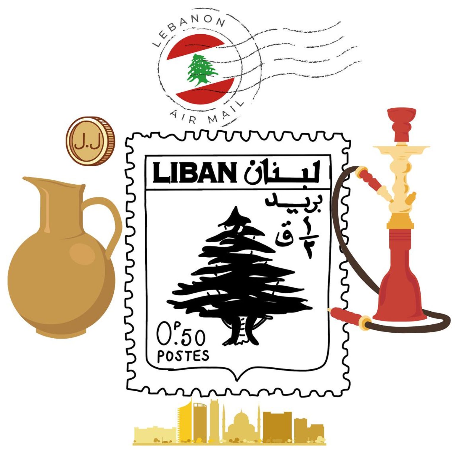 Lebanon Printable | Lebanese Digital Download | Levant| Arabic - Etsy