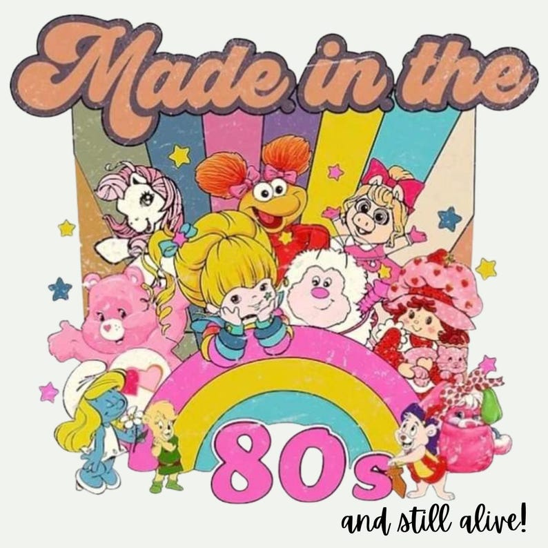 1980s Themed Digital Stickers/retro Planner Stickers/1980s Planner ...