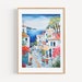 Paros Greece Art Print Santorini Mykonos Travel Wall Art Wall - Etsy