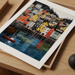 Ketchikan Alaska Watercolor Art Print Alaska Poster Alaska Travel Gift ...