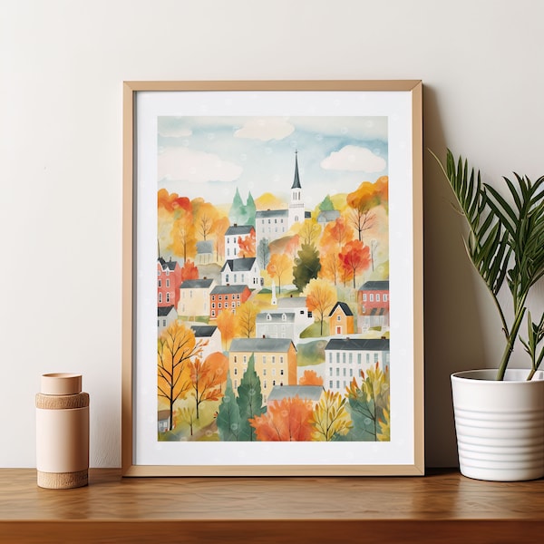 Vermont Wall Art - Etsy
