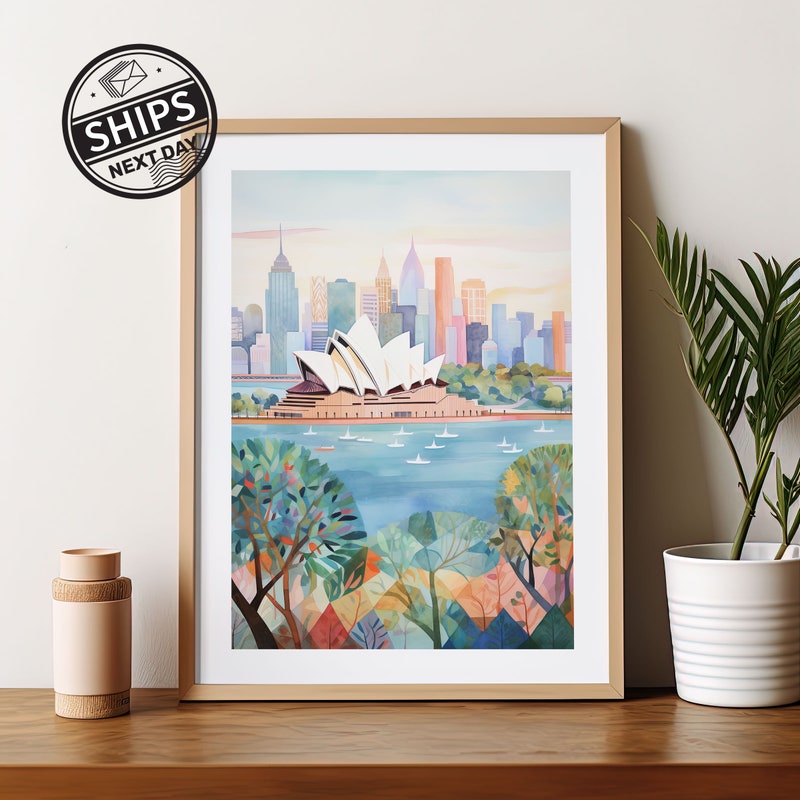 Sydney Print - Etsy