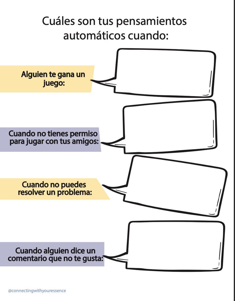 Manejo Del Enojo - 8 a 15 Años - Etsy