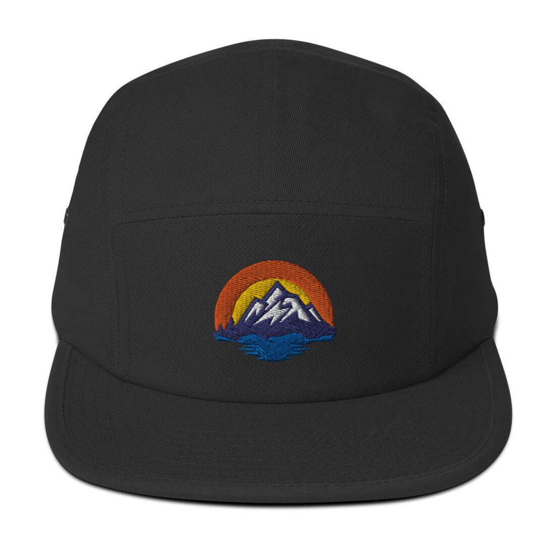 Mountain Lake Five Panel Camp Hat - Etsy