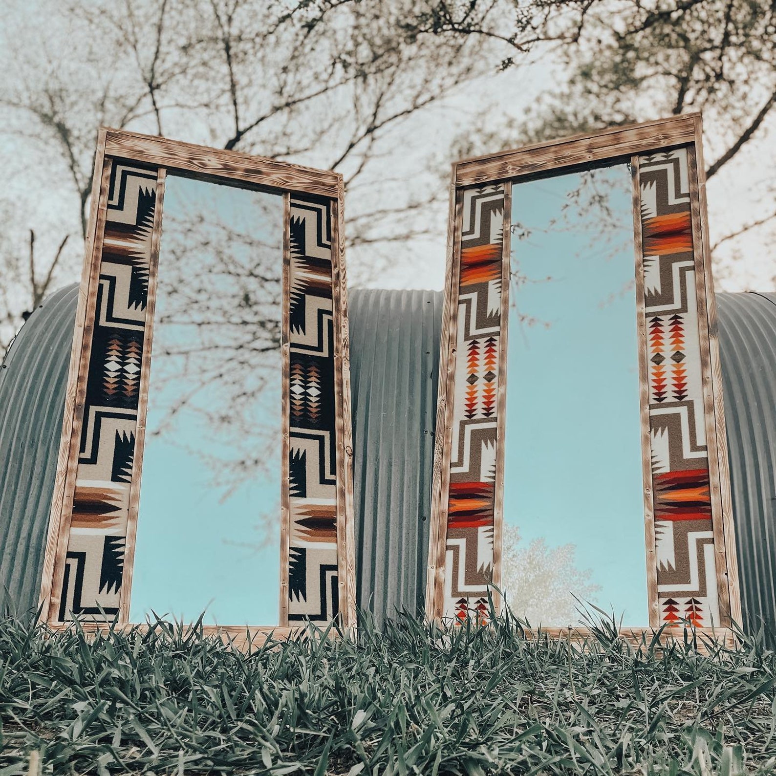 Pendleton Harding Oxford I Original Bunkhouse Mirror // Western Home ...