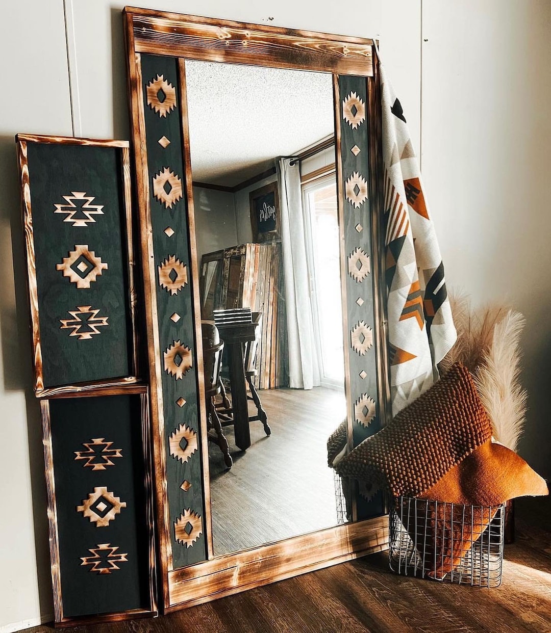 Cotulla Original Bunkhouse Mirror // Western Home Decor // Southwestern ...