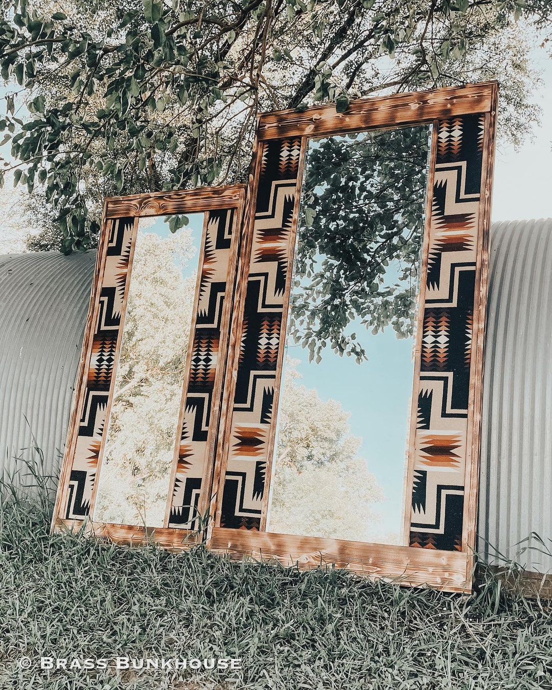 Pendleton Harding Oxford I Original Bunkhouse Mirror // Western Home ...