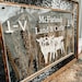 Rustic Native Grasses Custom Pendleton or Cowhide Sign DEPOSIT// Live ...