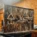 Western Branded Cowhide Sign // Branded Hide // Custom Brand Sign ...