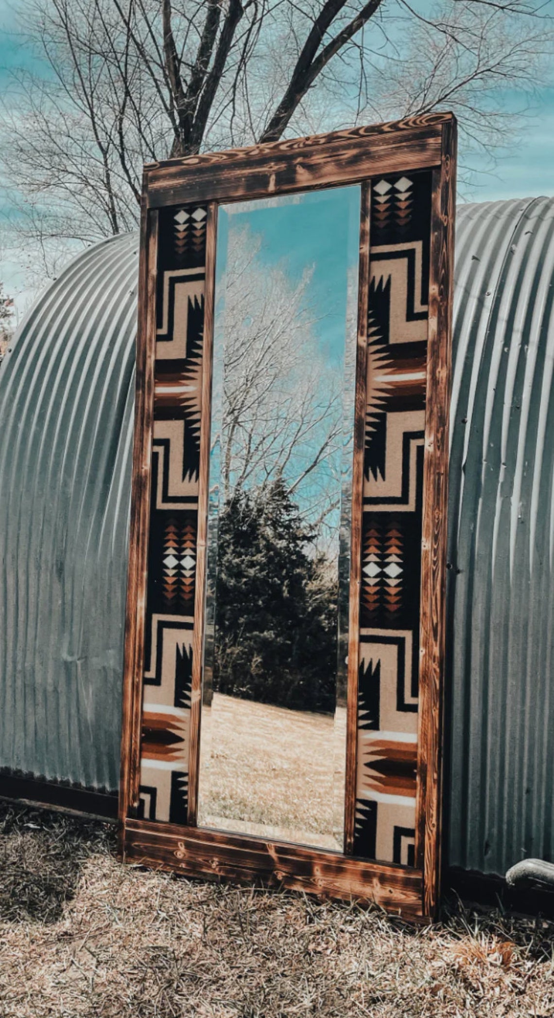 Pendleton Harding Oxford I Original Bunkhouse Mirror // Western Home ...