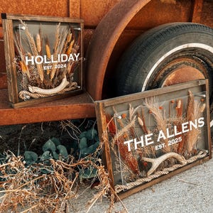 Rustic Native Grasses Custom Sign // Live Natural Elements Custom Sign ...