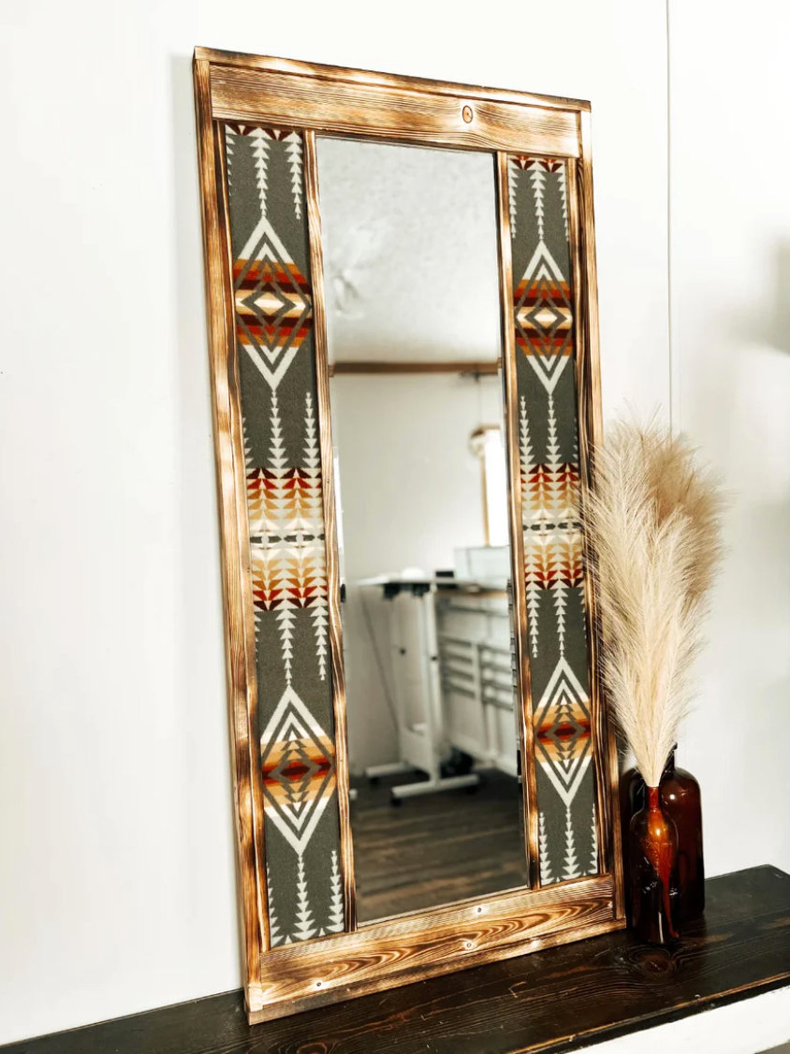 Pendleton Harding Thyme II Original Bunkhouse Mirror // Western Home ...