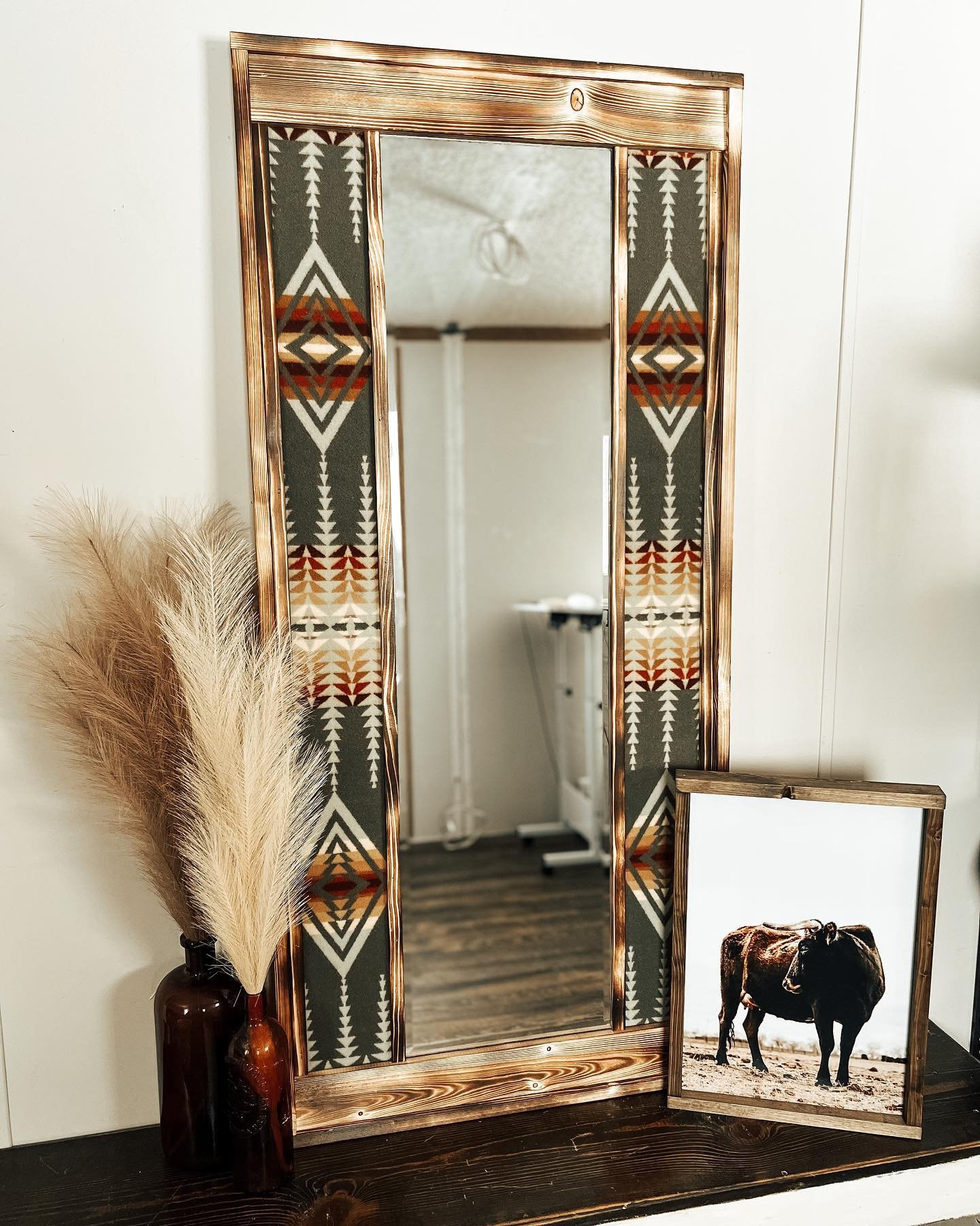 Pendleton Harding Thyme II Original Bunkhouse Mirror // Western Home ...
