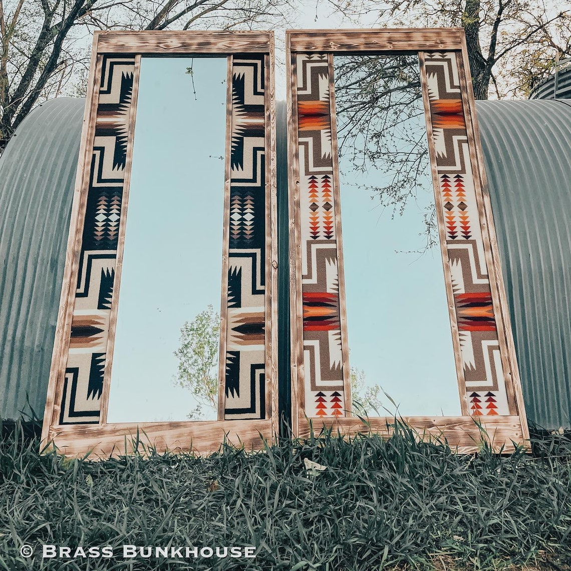 Pendleton Harding Oxford I Original Bunkhouse Mirror // Western Home ...