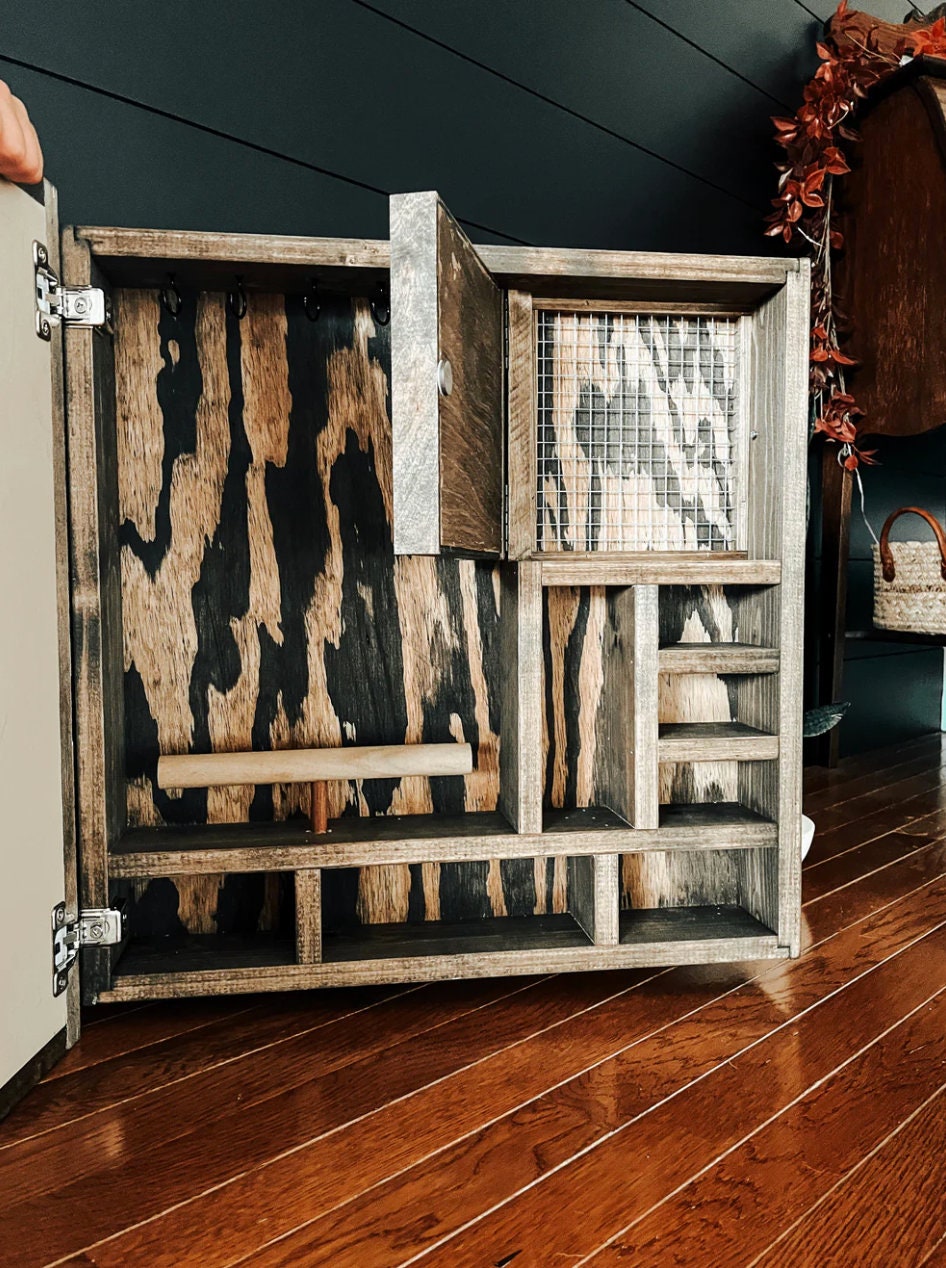 Custom Jackson Cabinet // Western Branded Jewelry Cabinet // - Etsy