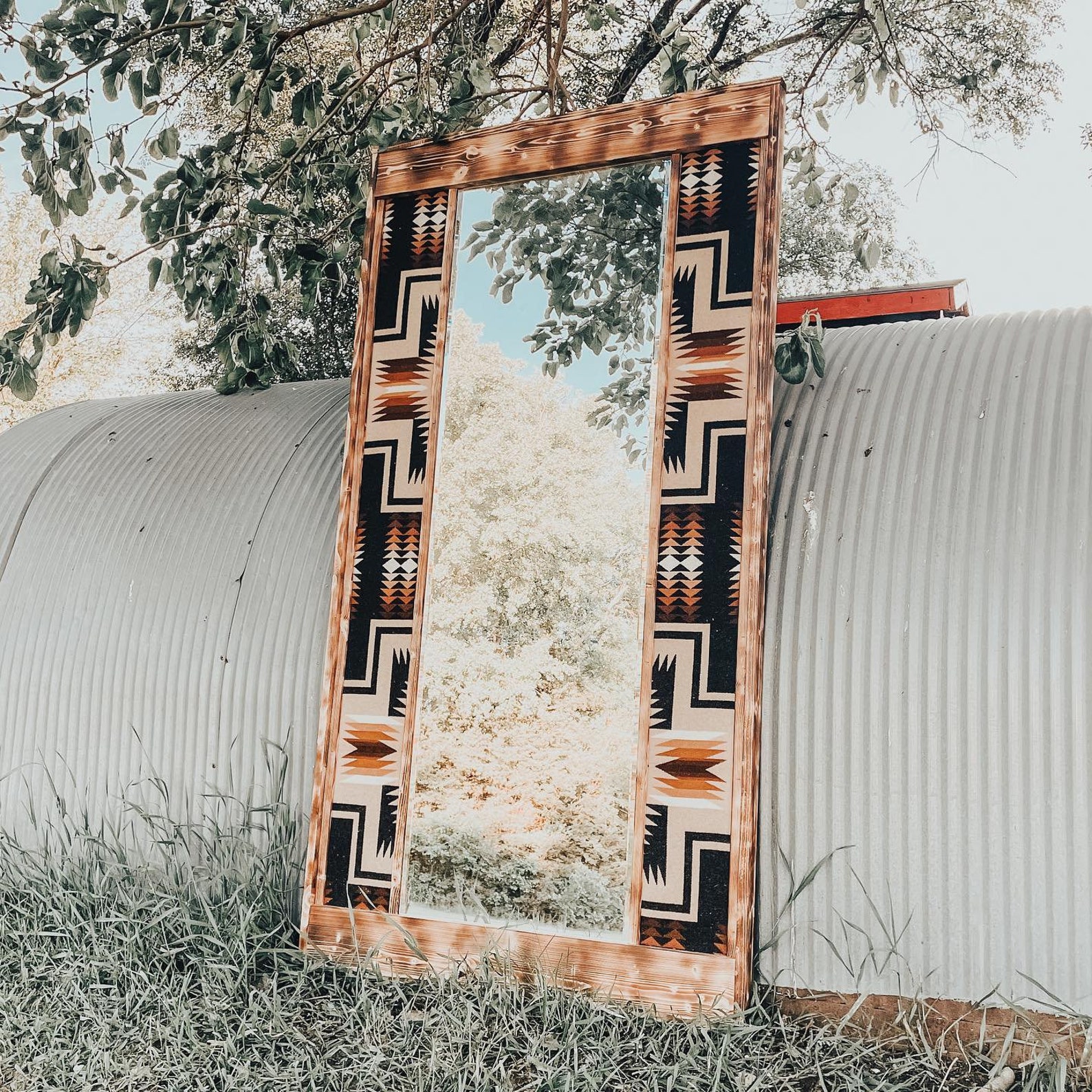 Pendleton Harding Oxford I Original Bunkhouse Mirror // Western Home ...