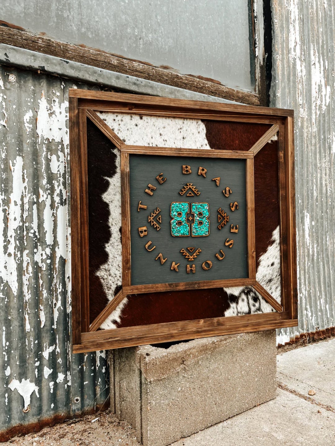 Custom Jackson Cabinet // Western Branded Jewelry Cabinet // Pendleton ...