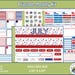 JULY STARS & STRIPES, Monthly Planner Stickers, Printable Stickers ...