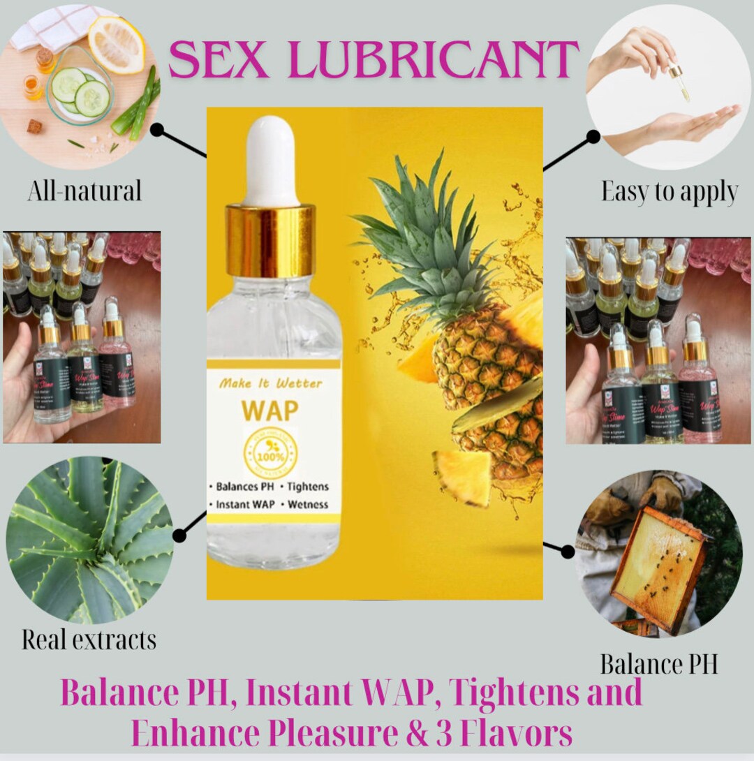 Juicy Wet Lubricant Pssypnis Natural Wap Yoni Slime 100 Etsy