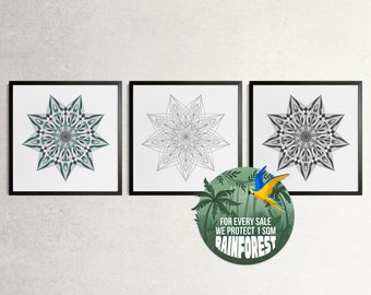 Spiritual Decor, Spiritual Mandala, Mandala Wall Art, Spiritual Wall ...