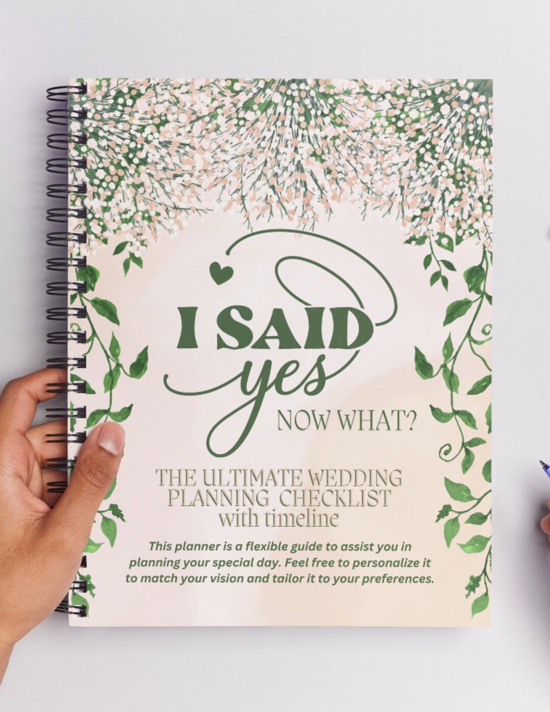 Wedding Planning Checklist With Timeline/ Planner/ Wedding Planner ...