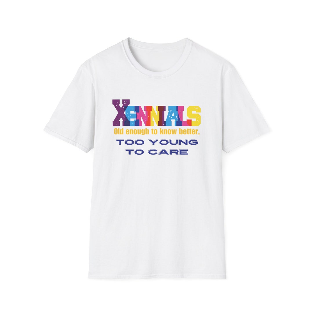 Xennials T-shirt/ Millinnials/ Generations Shirt/ Graphic Tees/ 80's ...