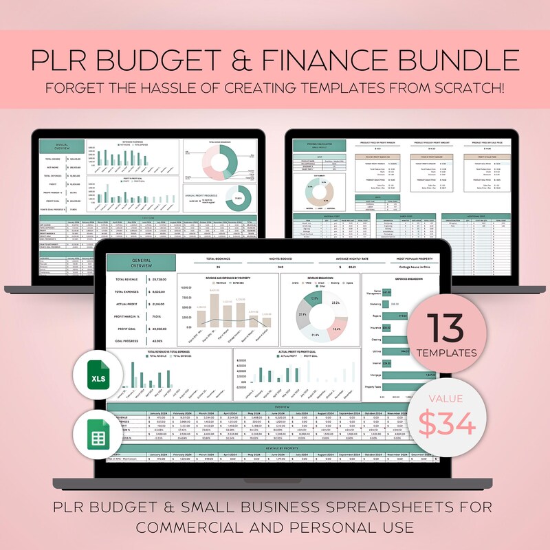 FinanceBudget - Etsy