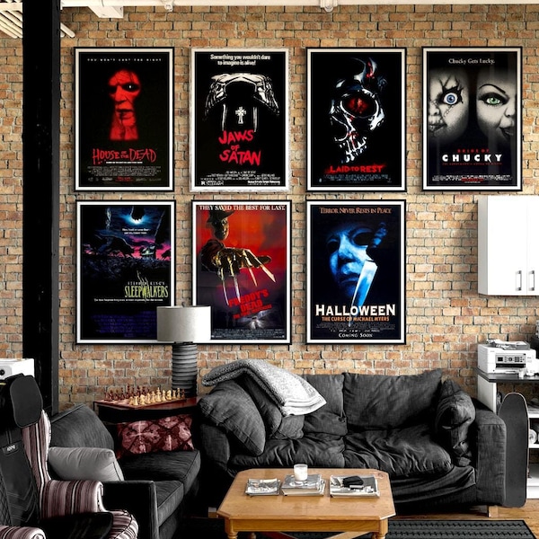 Horror Movie Decor - Etsy