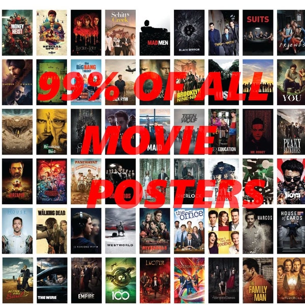 Movie Poster - Etsy UK