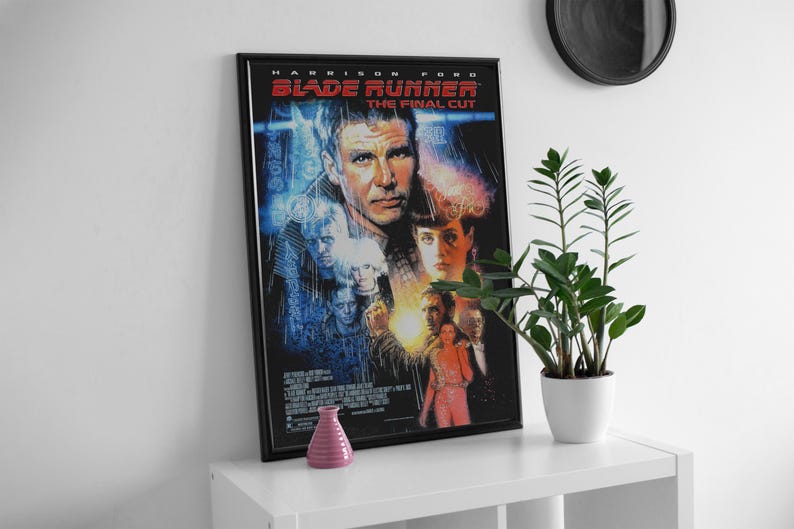Vintage Blade Runner Posters Bundle, Printable Posters Set of 3, 300 DPI Digital Prints, Instant ...