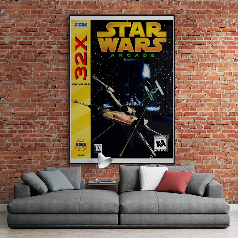 Sega Posters, Retro Gaming Posters, Sega 32X Posters, Posters Pack of ...