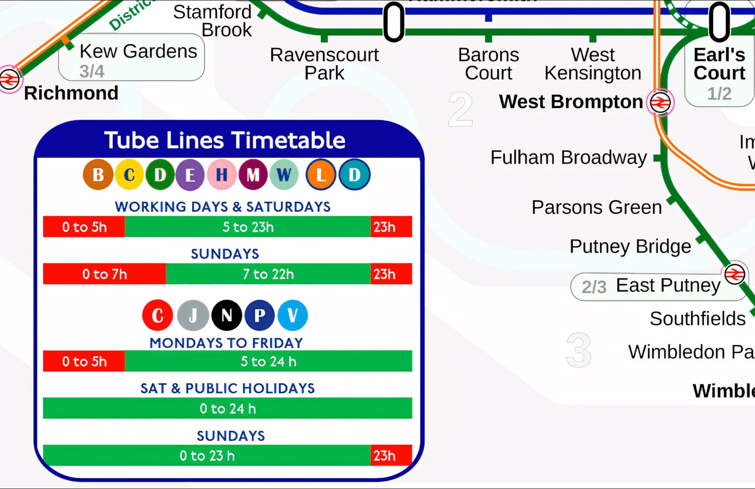 London Underground Tube Map 2024, London Railway, Super Hi Res. A5 to ...