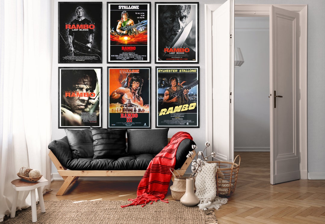 Rambo Posters, Rambo Movie Posters, Digital Posters, Vintage Rambo ...