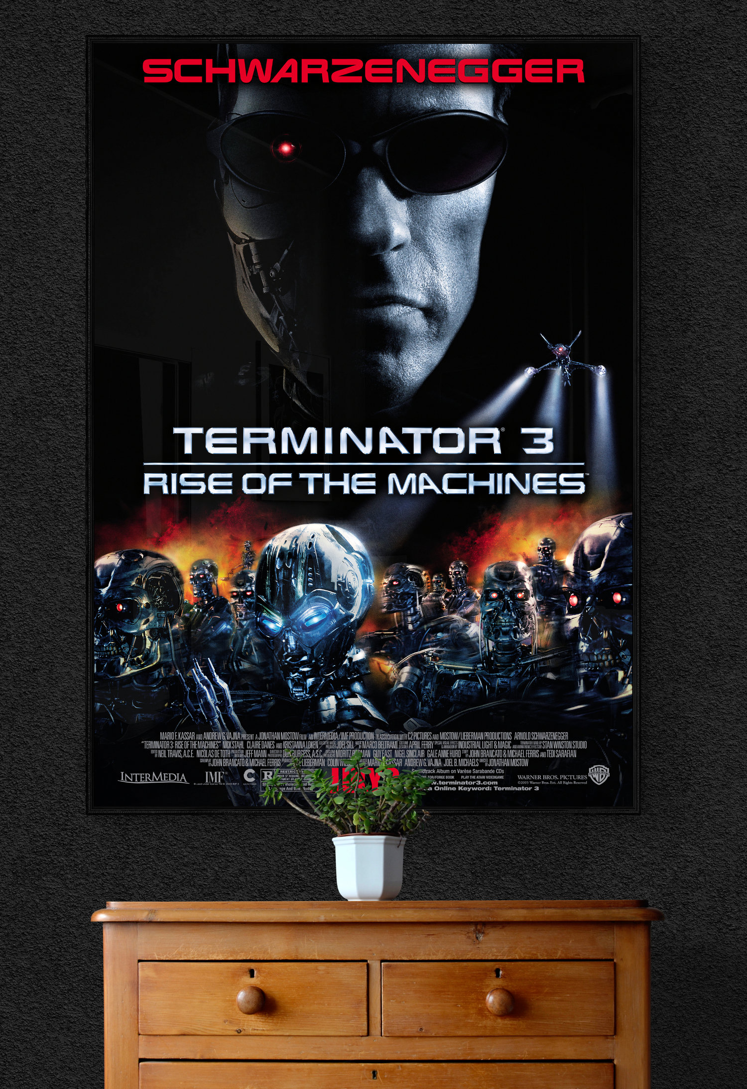 Terminator Movie Posters Pack, Poster Bundle Pack of 8 High Res. 300DPI ...