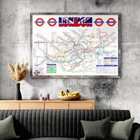 Northern Line Tube Map - Etsy