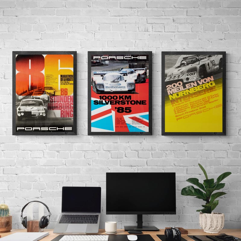 Racing Poster - Etsy