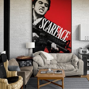 Scarface Movie Poster Set: Al Pacino, Tony Montana (digital Download ...