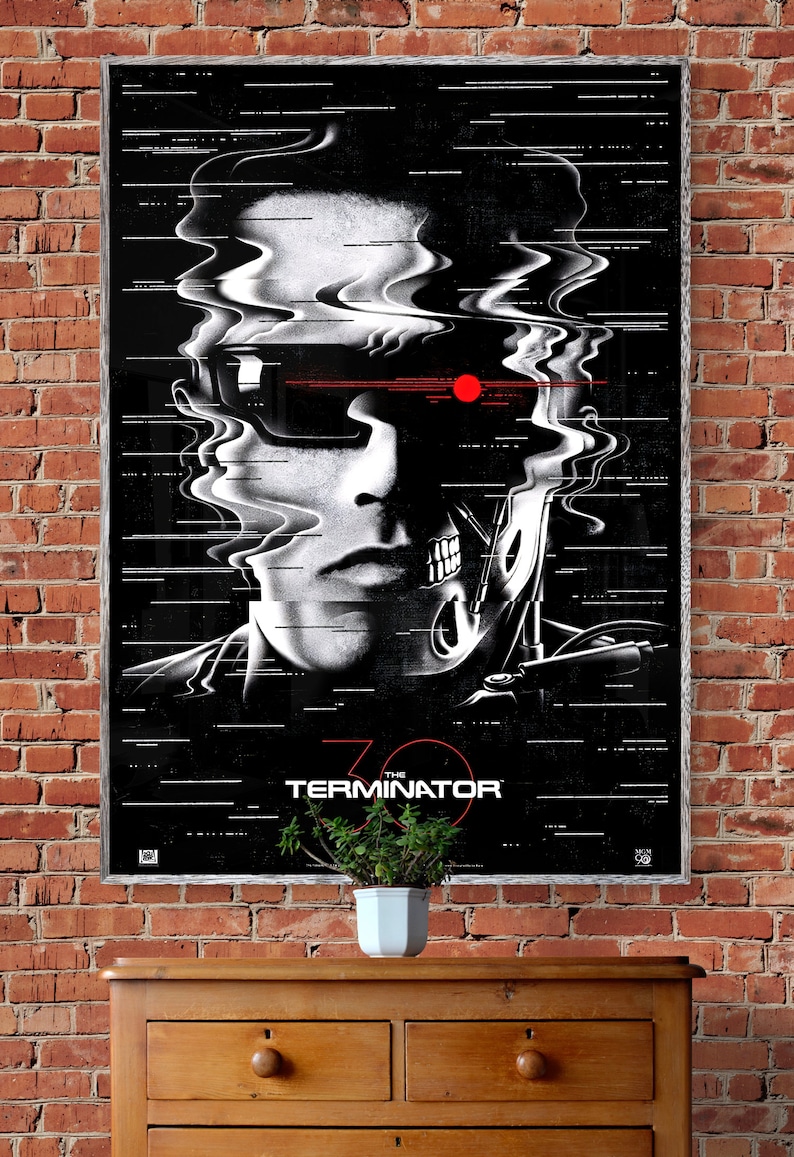 Terminator Movie Posters Pack, Poster Bundle Pack of 8 High Res. 300DPI ...