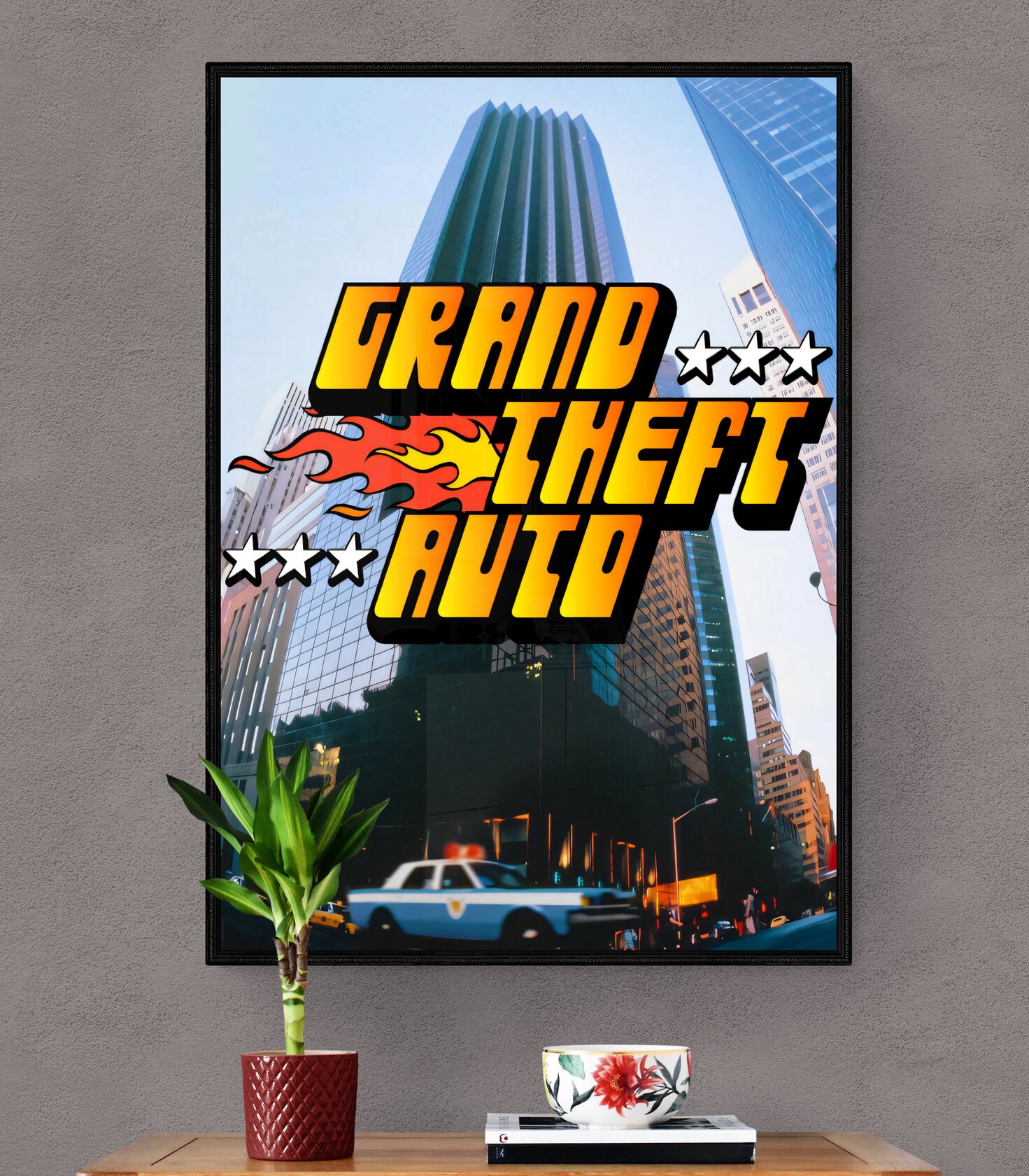 Grand Theft Auto Posters, GTA Wall Art, GTA Posters Pack Set of 8, GTA ...
