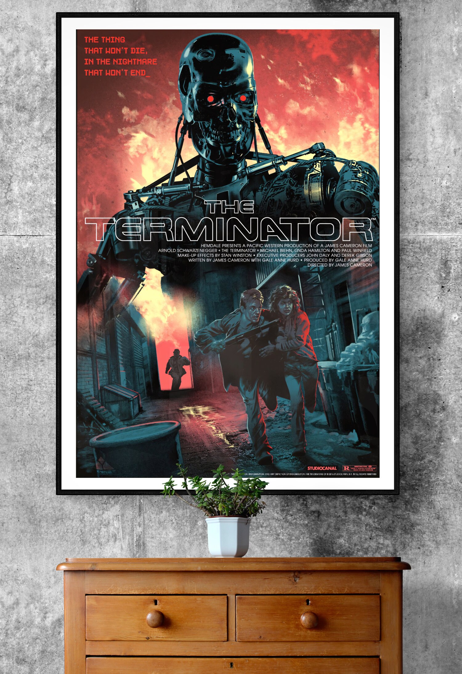 Terminator Movie Posters Pack, Poster Bundle Pack of 8 High Res. 300DPI ...